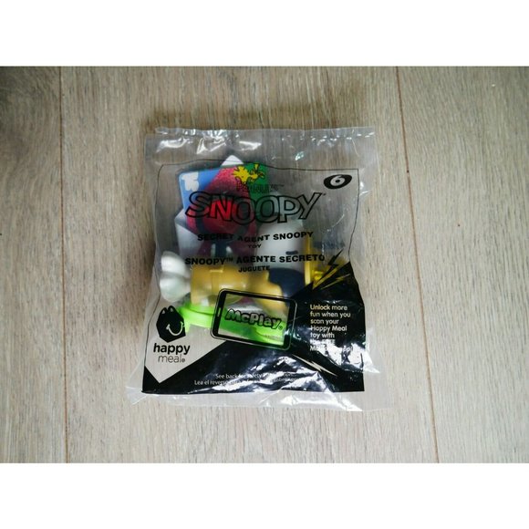 McDonald's | Toys | Mcdonalds Peanuts Snoopy Secret Agent Snoopy 6 Toy ...